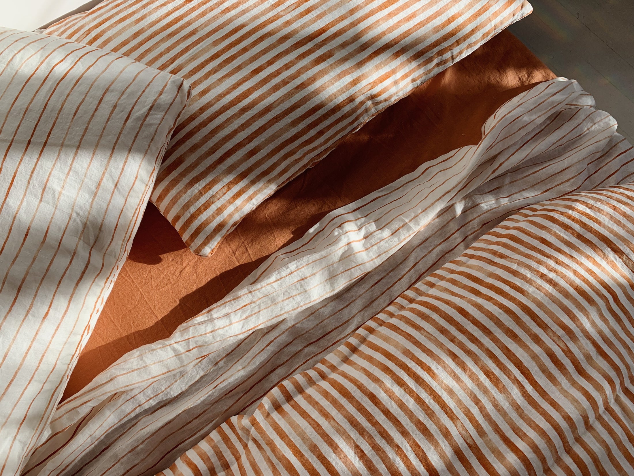 hand painted stripe